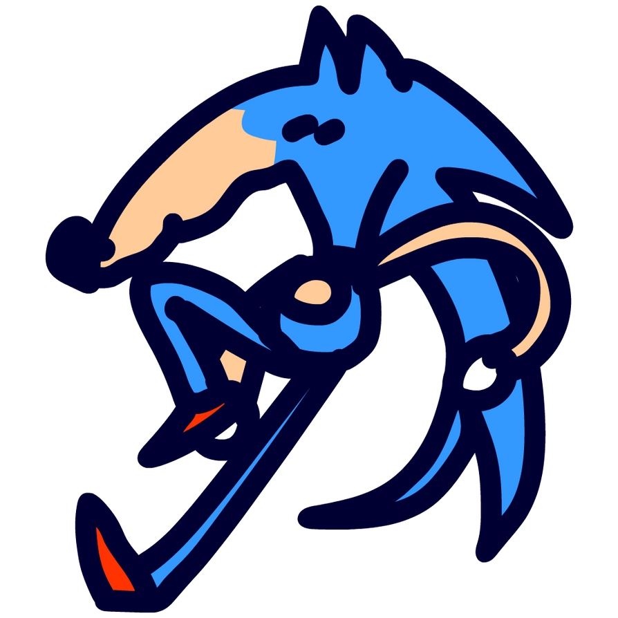 Sonic Sliding By Radialboi128 On Deviantart