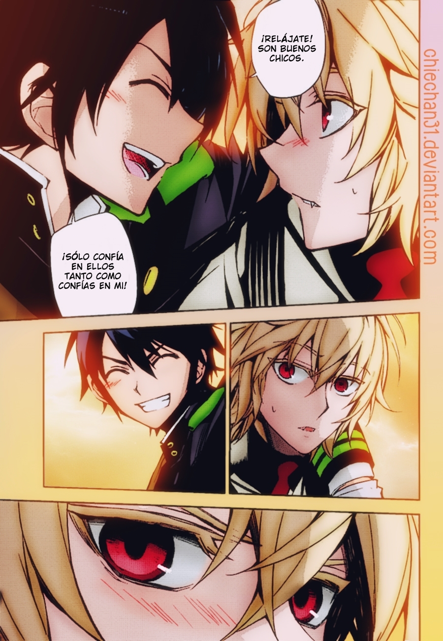 Yuu y Mika - Owari no Seraph by chiechan31 on DeviantArt Yuu y Mika - Owari no Seraph by chiechan31 on DeviantArt