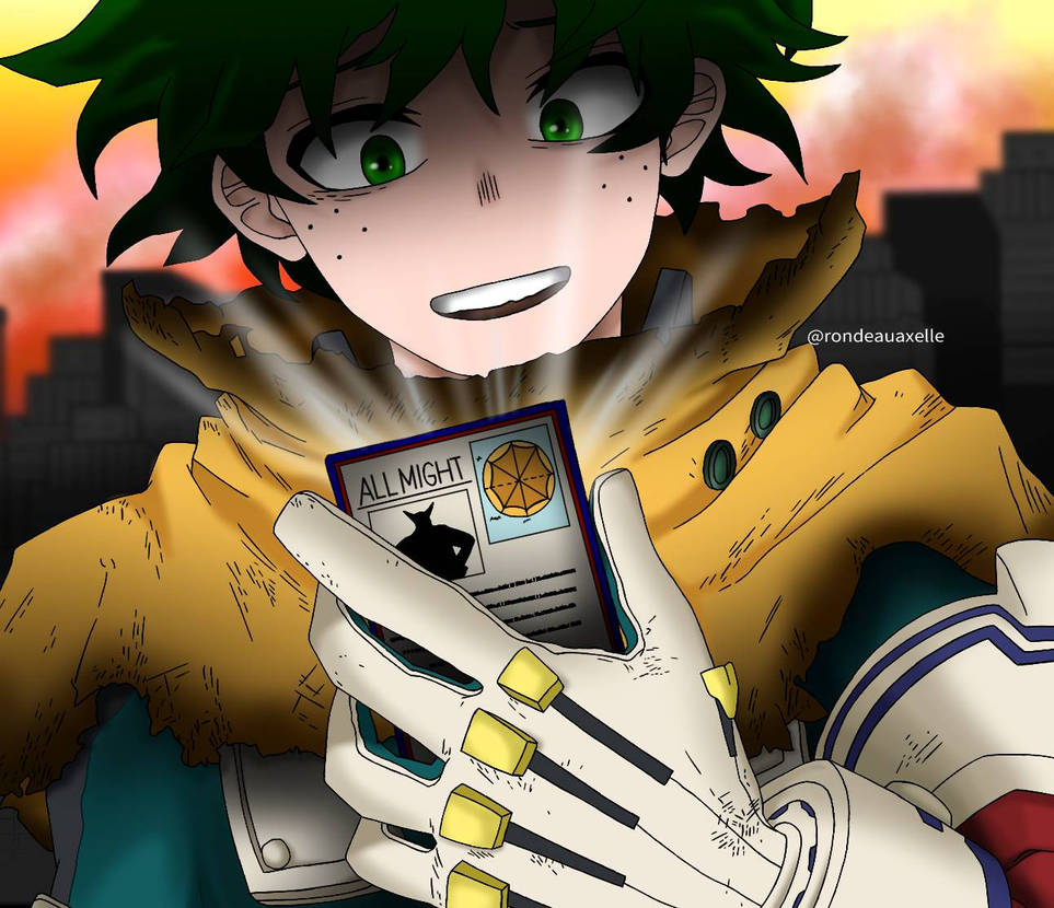Deku Vigilante By Rondeauaxelle On Deviantart