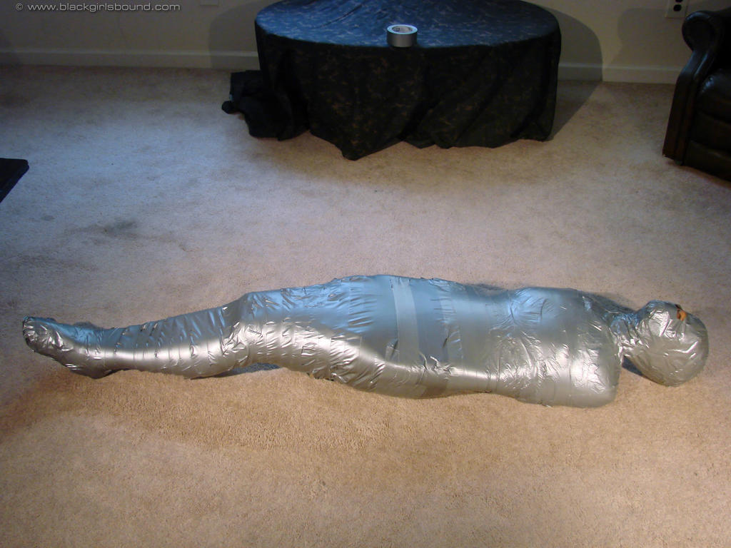 Aether Completely Mummified Wrapped With Duct Tape By Pene4 On Deviantart