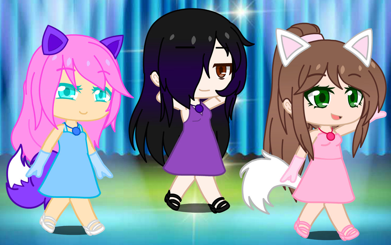 My Girls On The Stage Gacha Club By Arwenthecutewolfgirl On Deviantart
