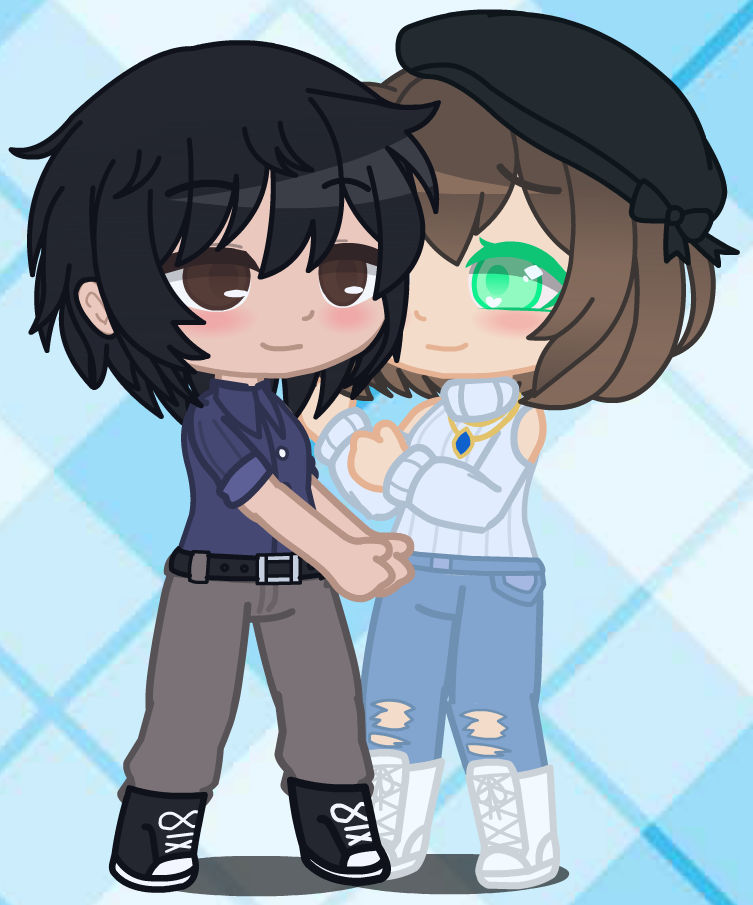 George X Samantha Gacha Club By Arwenthecutewolfgirl On Deviantart