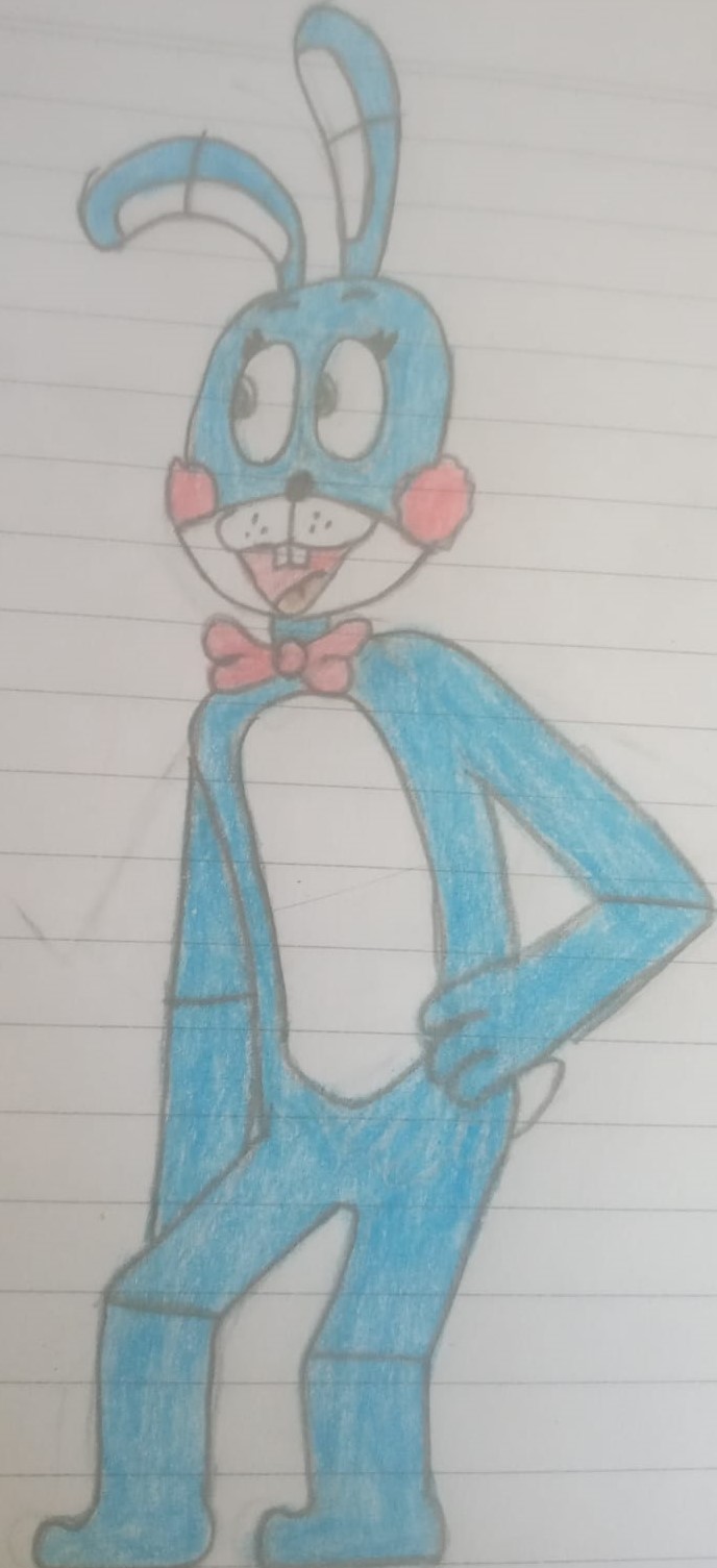 Dibujo De Toy Bonnie Mi Estilo By Bonniebonbon1234 On Deviantart