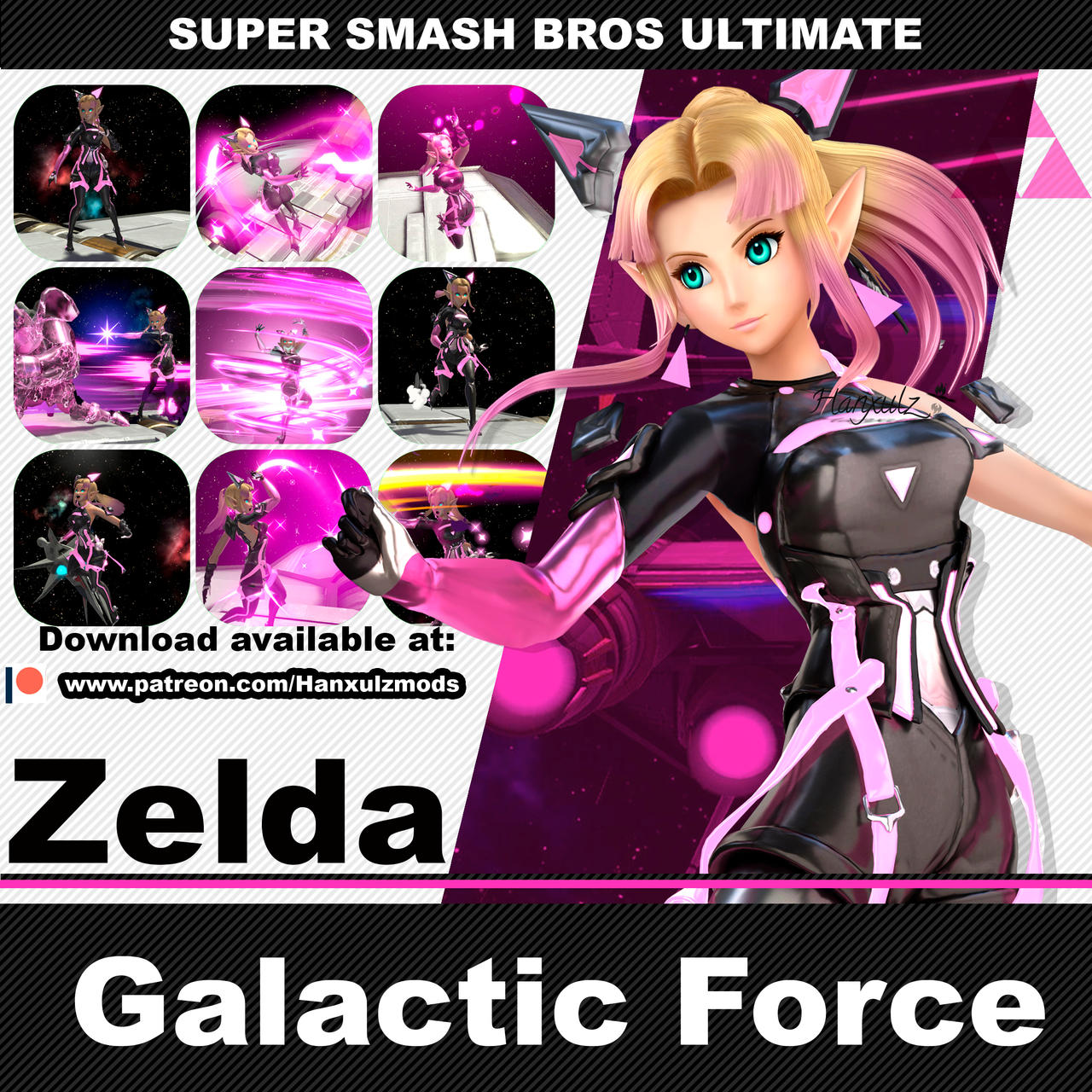 Ssbu Mod Zelda Galactic Force By Hanxulz On Deviantart