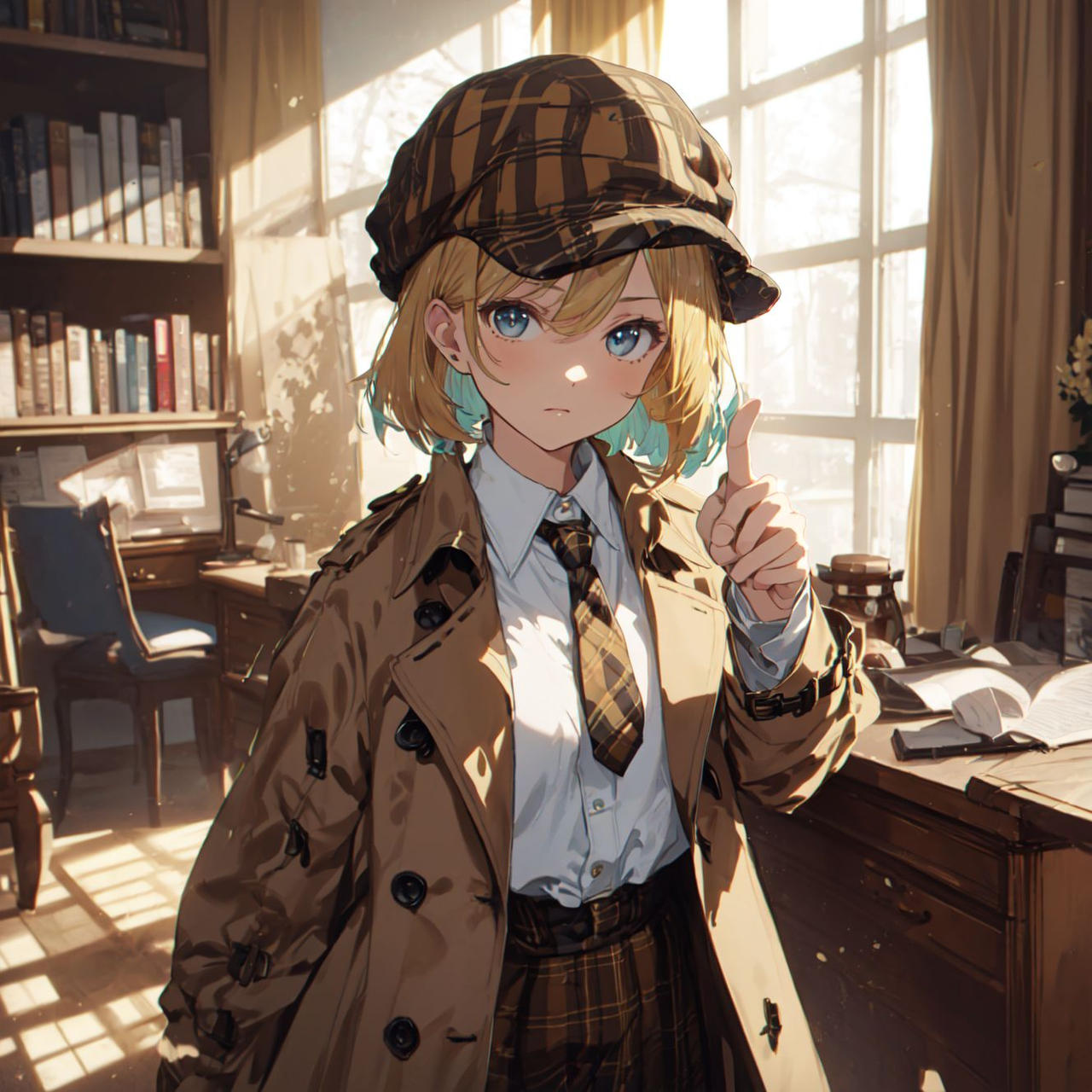 Detective Girl By Arumajiron666 On Deviantart