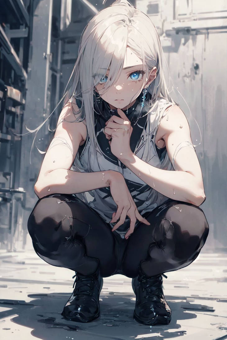 Pondering Girl By Arumajiron666 On Deviantart