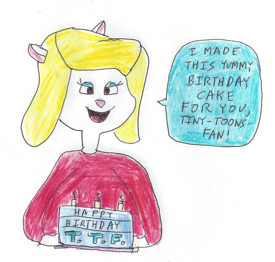 Minerva Mink's birthday cake for Tiny-Toons-Fan by dth1971 on DeviantArt Minerva Mink's birthday cake for Tiny-Toons-Fan by dth1971 on DeviantArt