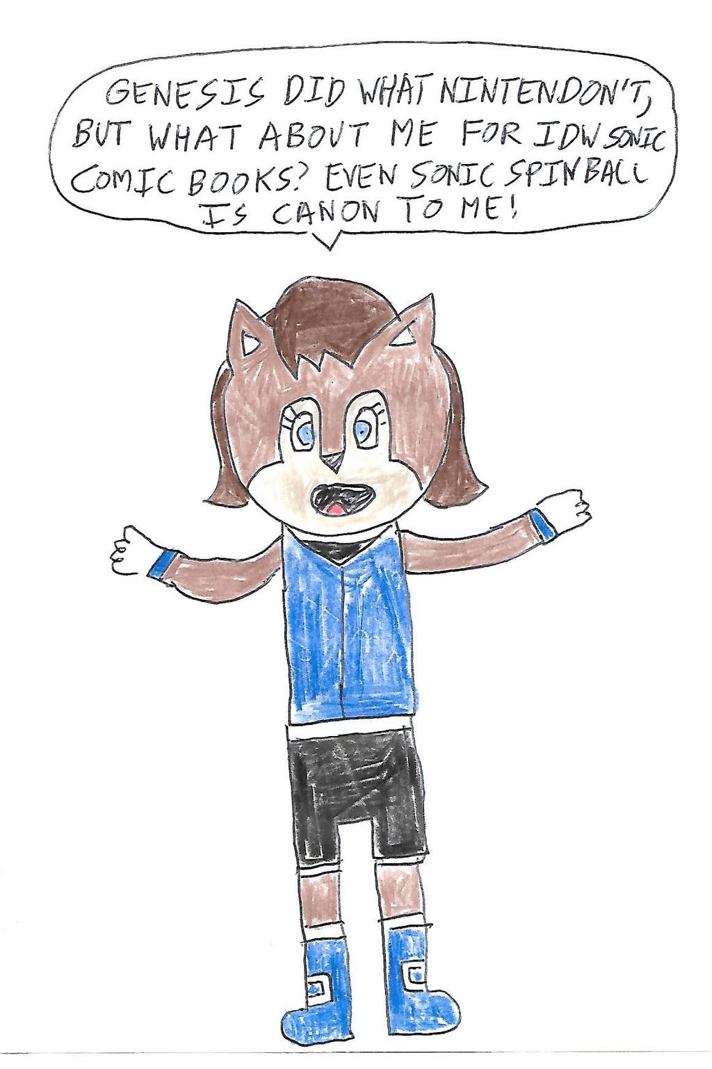 Sally Acorns Canon Situation By Dth1971 On Deviantart