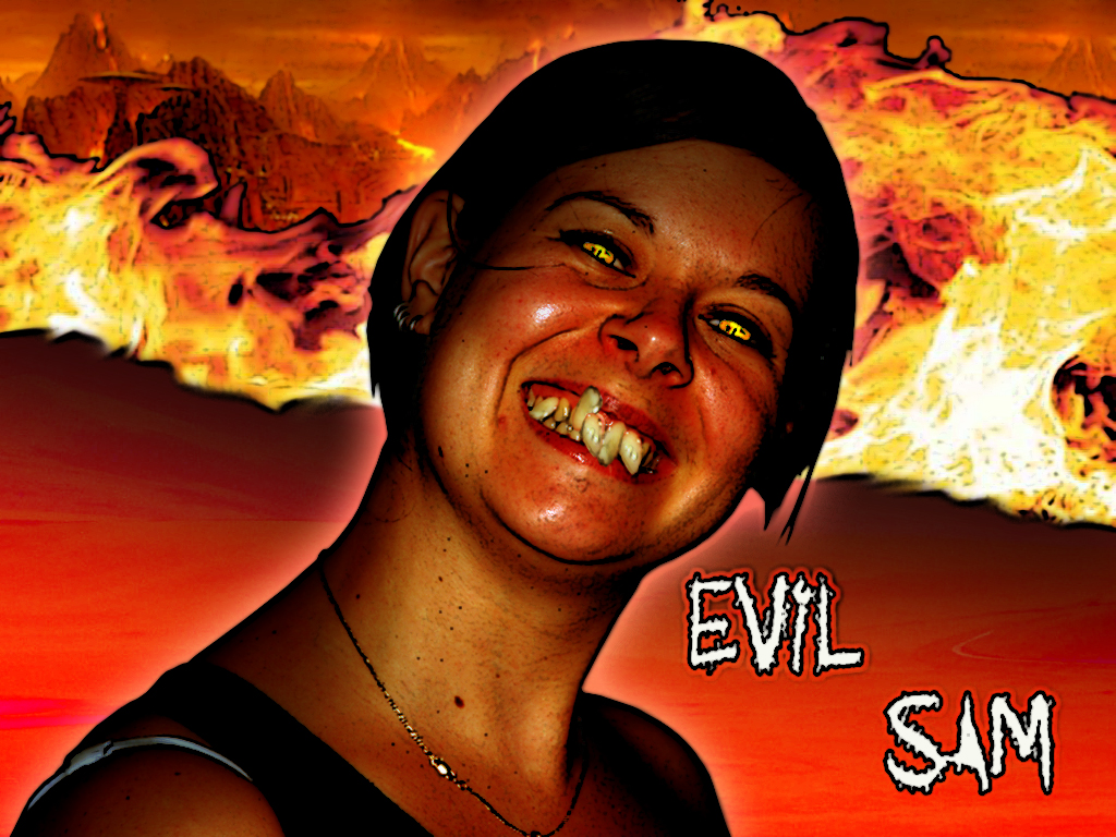 Evil Sam by agroboc on DeviantArt