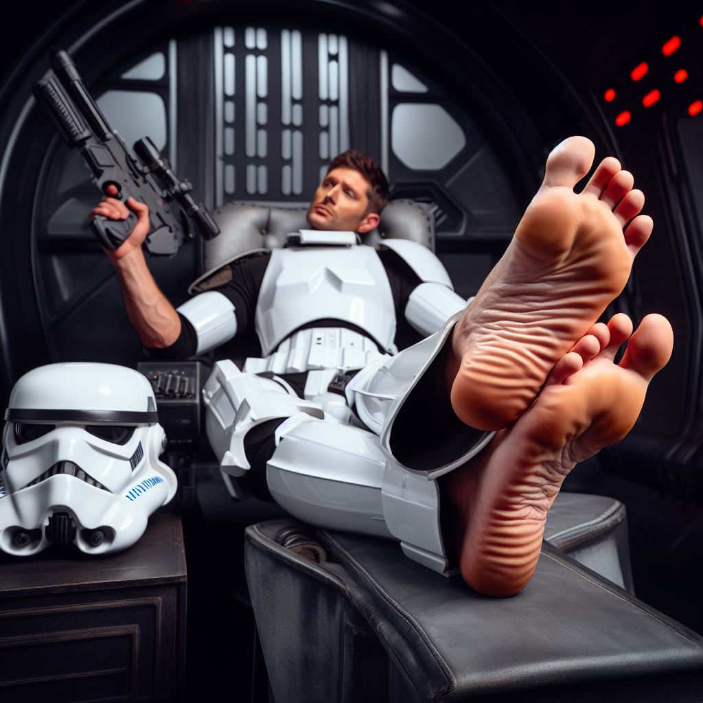 Dean Winchester As Barefoot Stormtrooper Ai By Barefootgamer On Deviantart