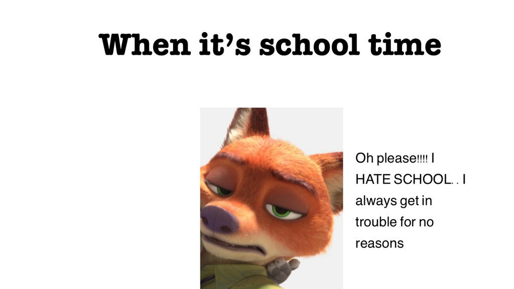 Nick Hates School Time By Aqoursmaya On Deviantart