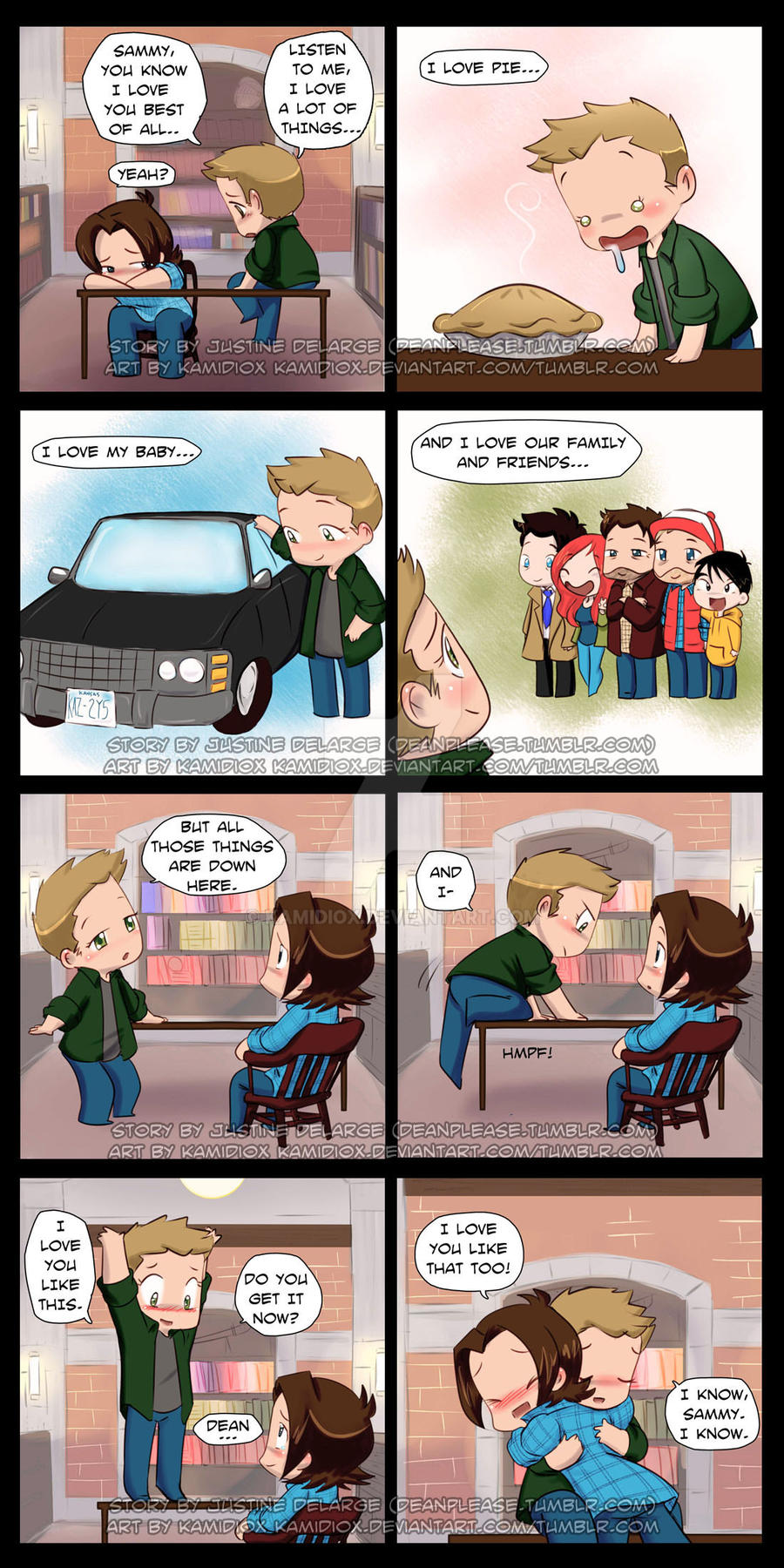 I Love You Like This Wincest By Kamidiox On Deviantart