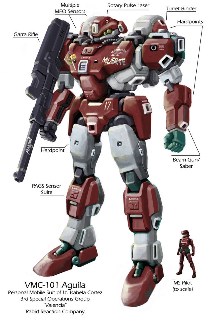 VMC-101 Aguila by RyujinDX on DeviantArt