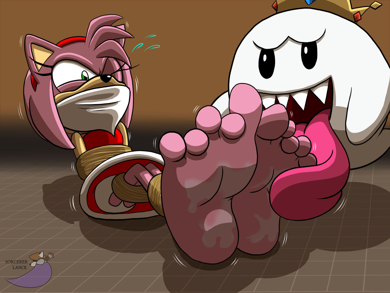 Amy And The Boo By Paladingalahad On Deviantart