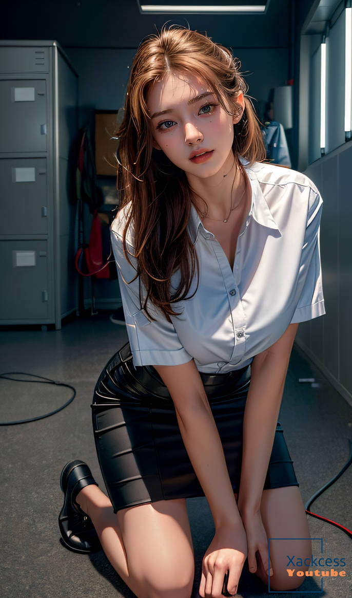 Office Girl At Tall Building 1 By Xackcess On Deviantart
