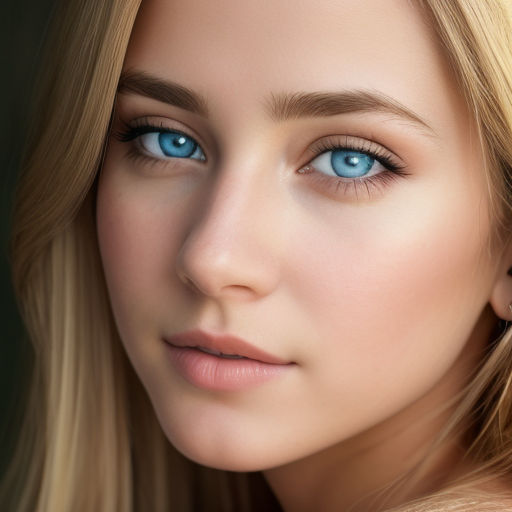 Cute Blonde Girl Portrait Naked Blonde By Cuteneurogirls On Deviantart