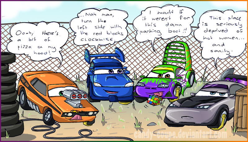 Impound Boredom by Candy-Coupe on DeviantArt