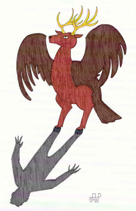 Peryton by EmperorNortonII on DeviantArt