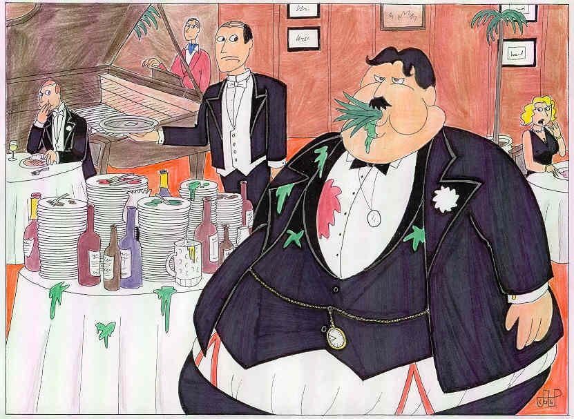 Mr. Creosote's After Dinner Mint by EmperorNortonII on DeviantArt