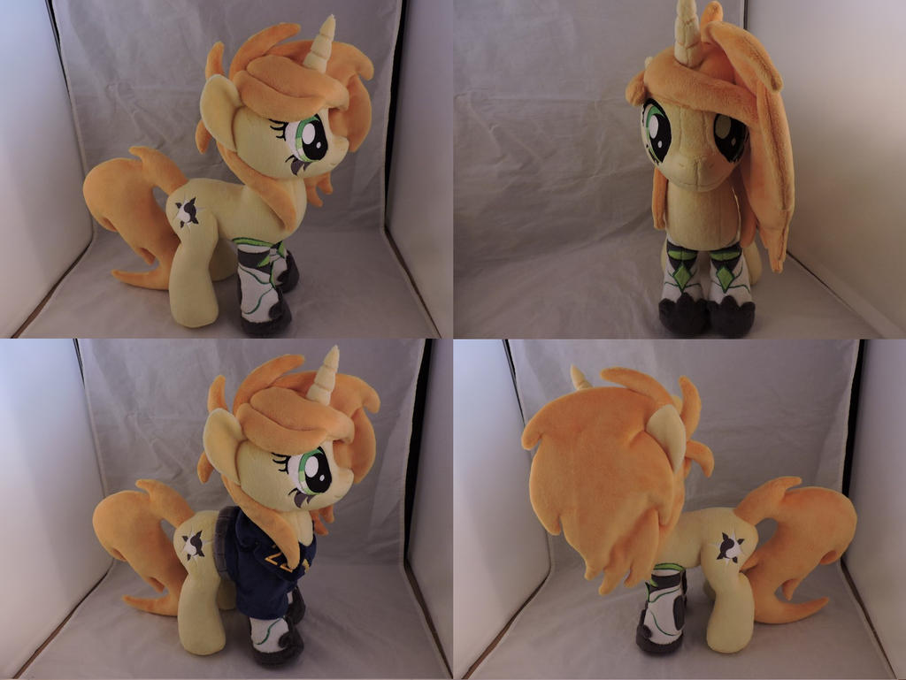 Mlp Oc Last Protagonist Plush Commission By Little Broy Peep On