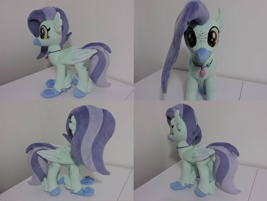 Mlp Oc Ocean Breeze Plush Commission By Little Broy Peep On Deviantart
