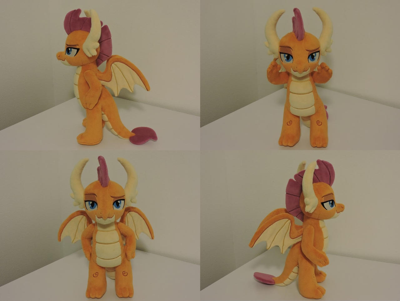 Mlp Smolder Plush Commission By Little Broy Peep On Deviantart