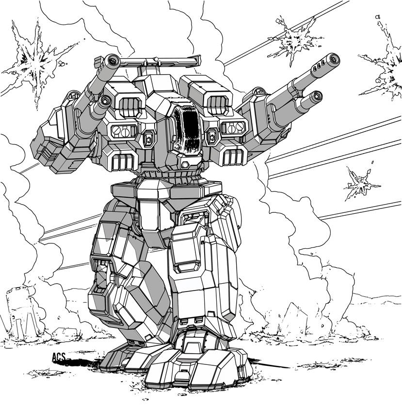 Battletech Rifleman By Shimmering Sword On Deviantart
