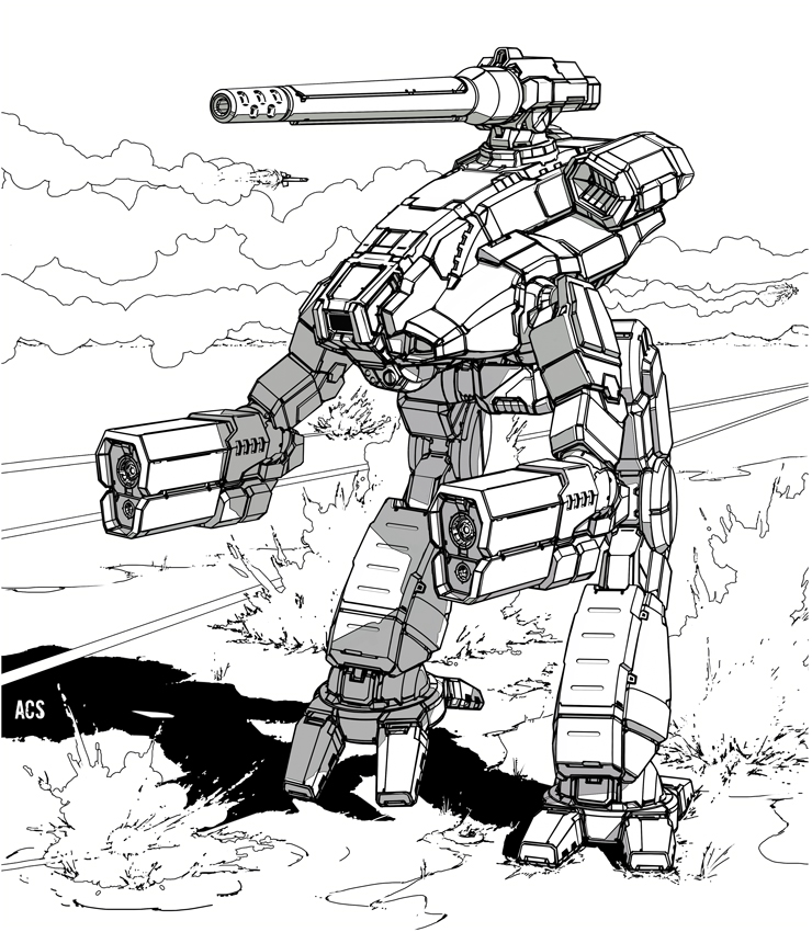 Battletech Classic Marauder By Shimmering Sword On Deviantart