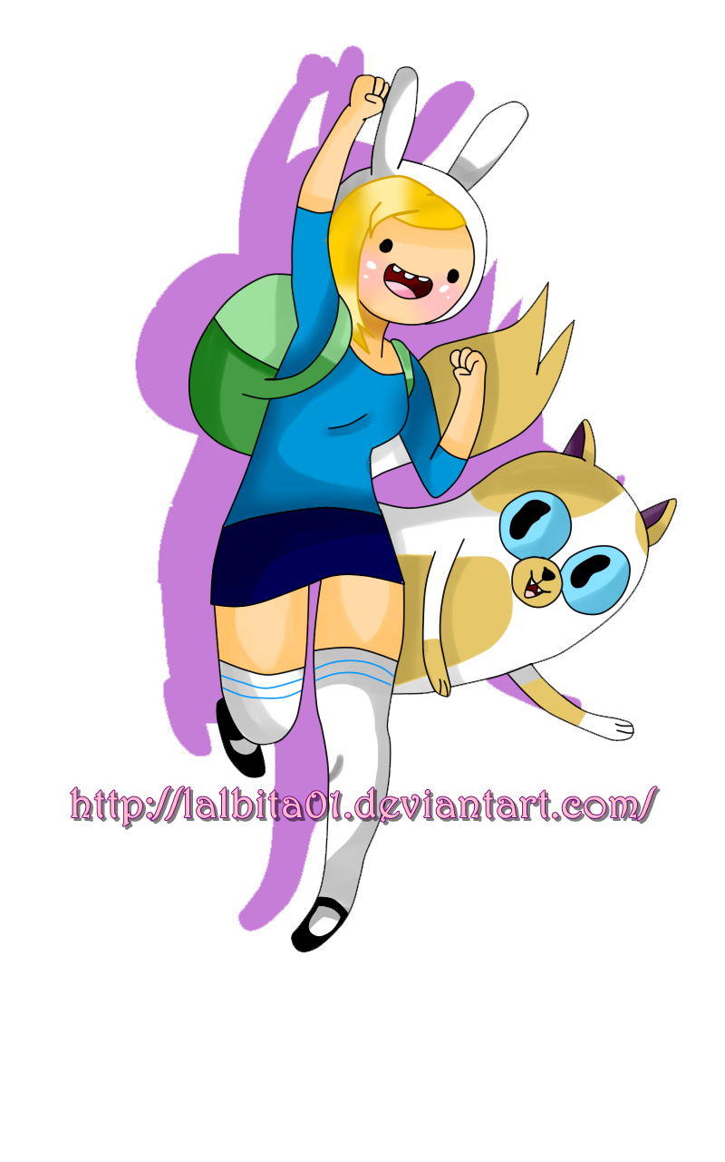 Fionna And Cake By Lalbita01 On Deviantart