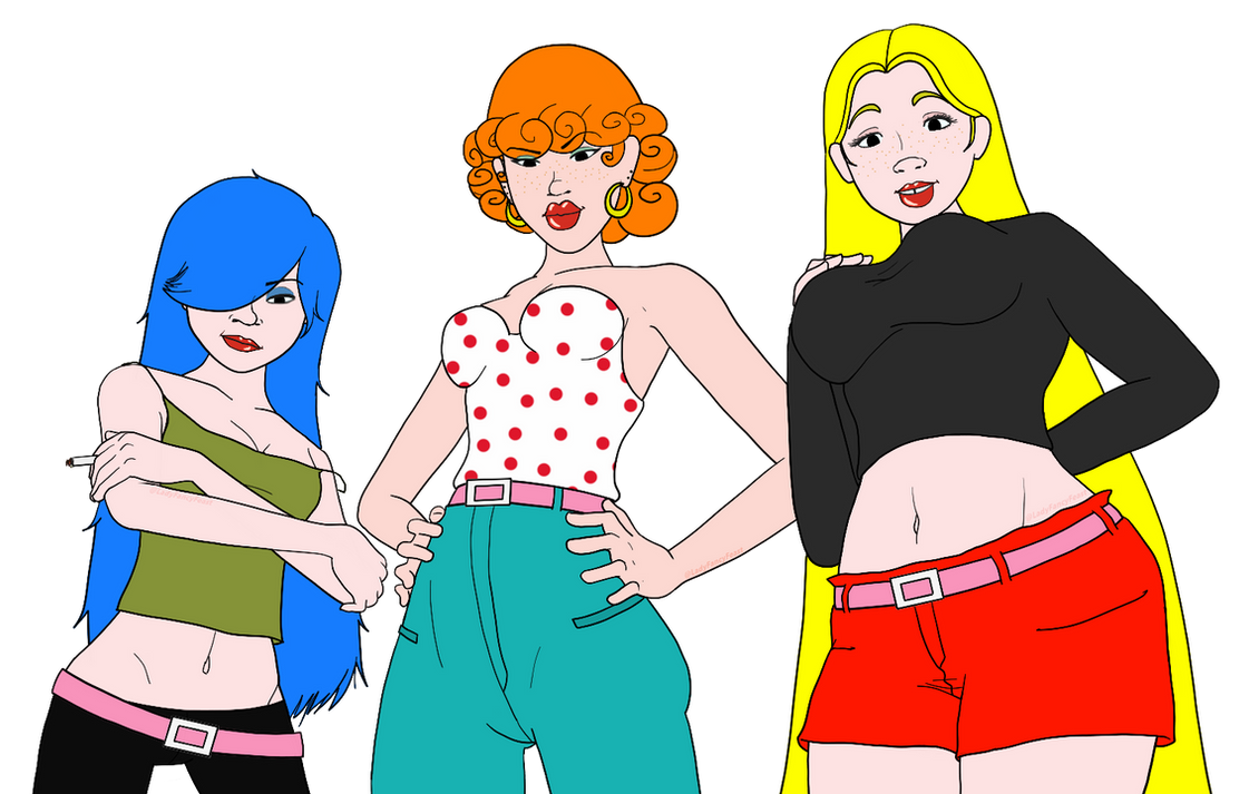 Lined Kanker Sisters By Dyslexic Mess On Deviantart