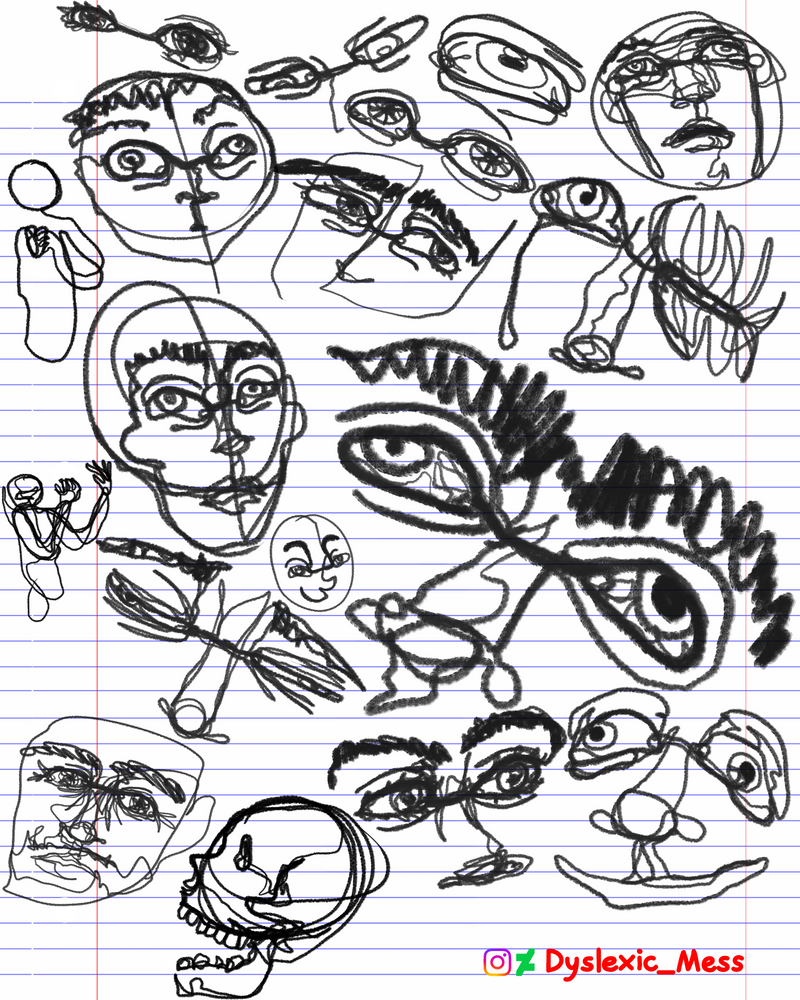 Notebook Doodles 1 By Dyslexic Mess On Deviantart