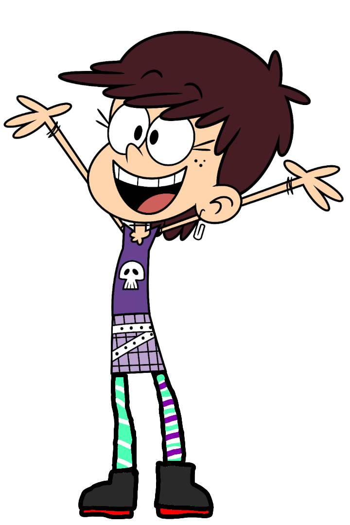 Luna Loud Wearing Vanellopes Leggings And Boots By Conorlordofcreation