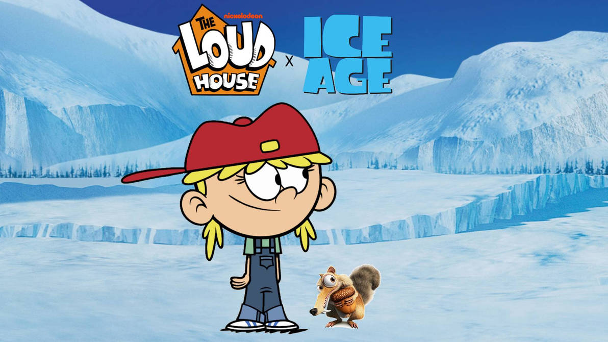 The Loud House X Ice Age Lana Loud Meets Scrat By Conorlordofcreation