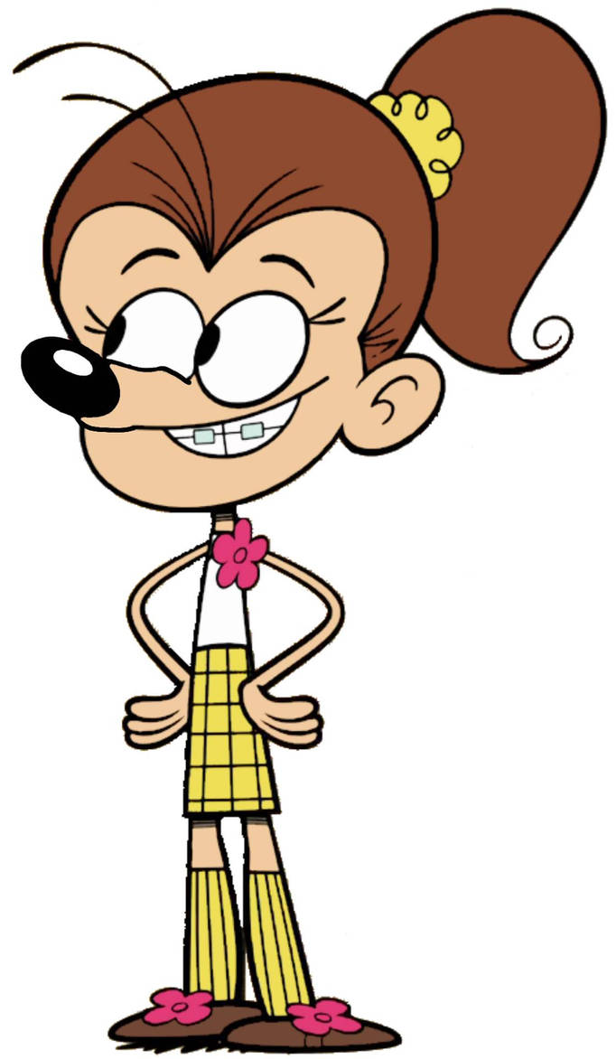 Luan Loud With A Shiny Black Bear Nose By Conorlordofcreation On Deviantart