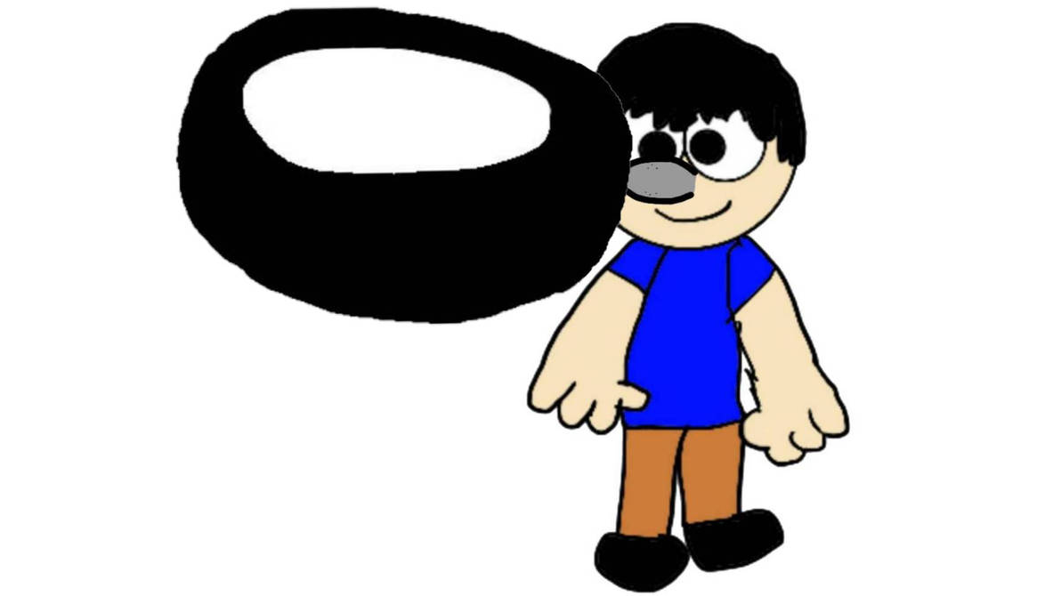 Christian Maclean With His Inflatable Raccoon Nose By Conorlordofcreation On Deviantart