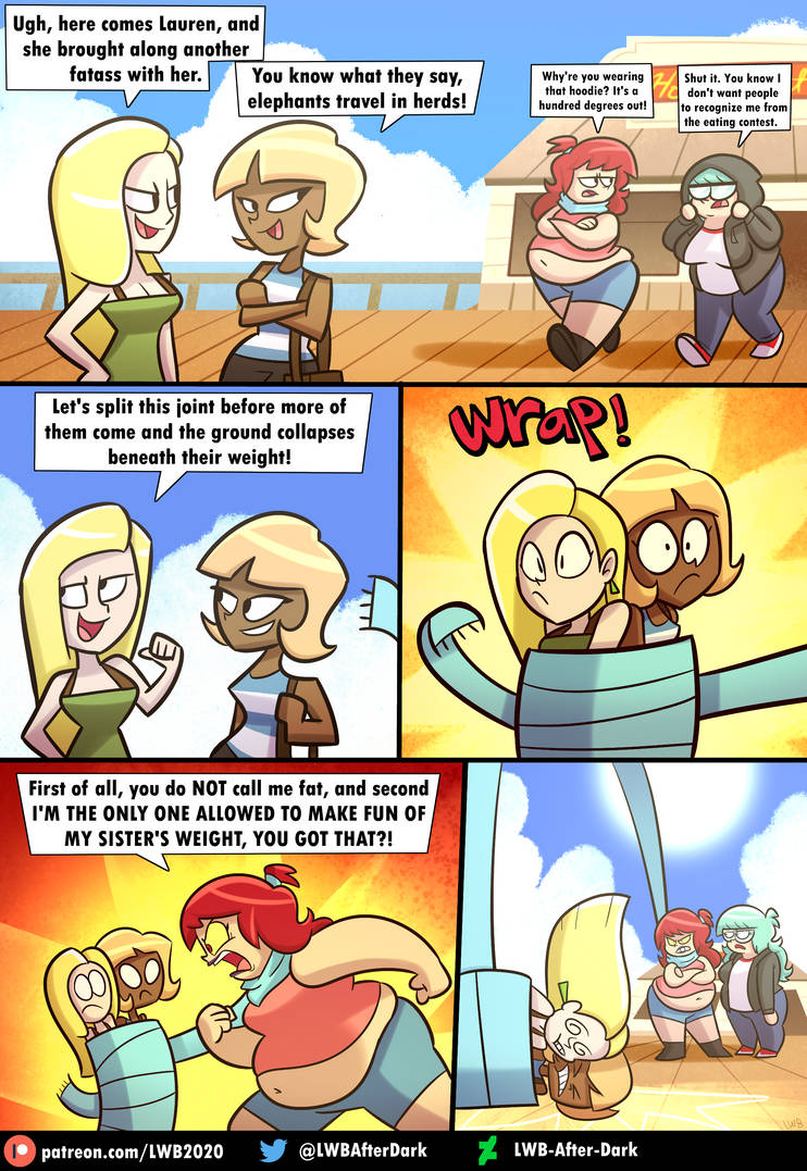 Lauren Defends Her Sister's Honor (page 1) by LWB-After-Dark on DeviantArt Lauren Defends Her Sister's Honor (page 1) by LWB-After-Dark on DeviantArt