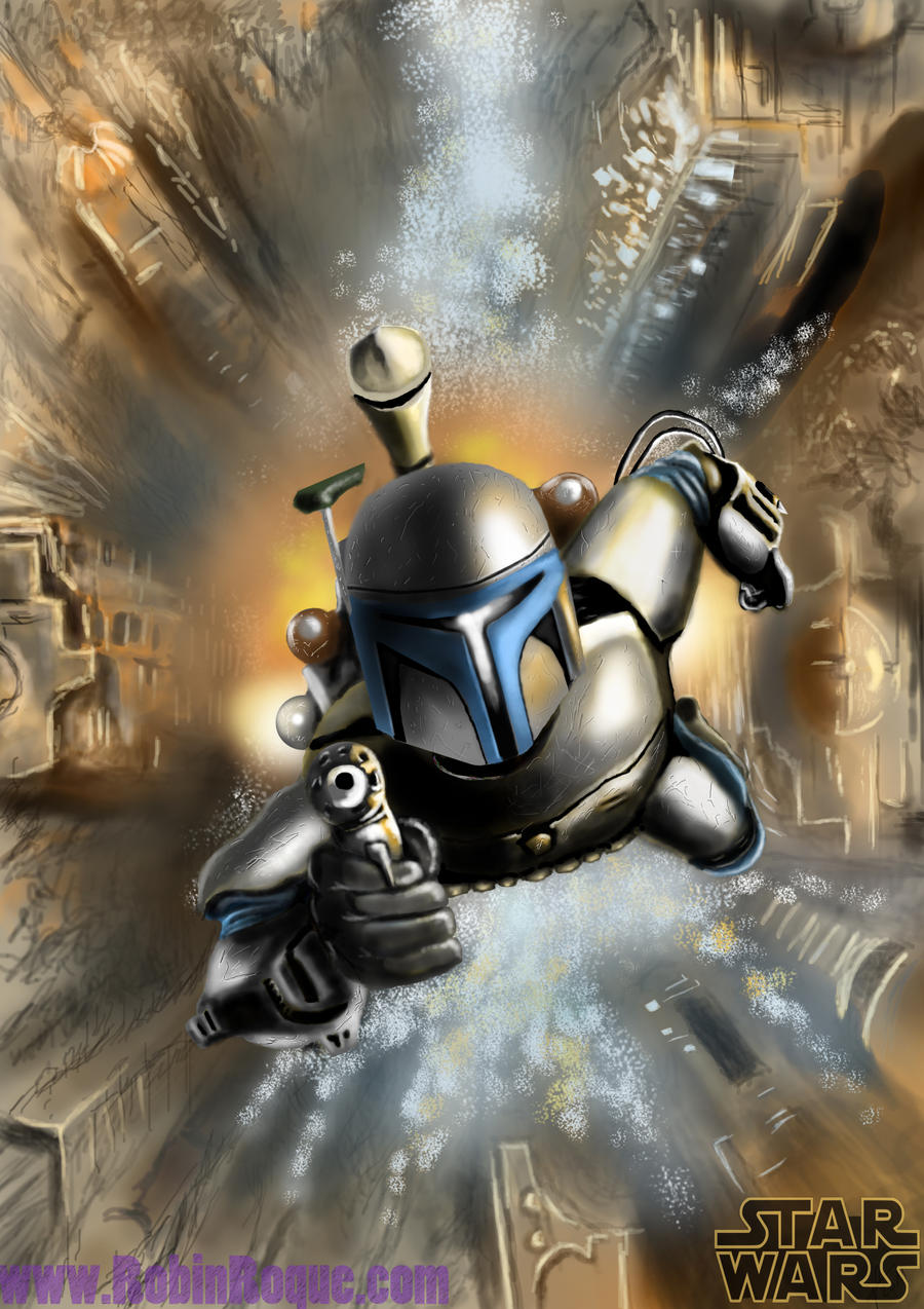 Jango Fett By Roquerobinart On Deviantart