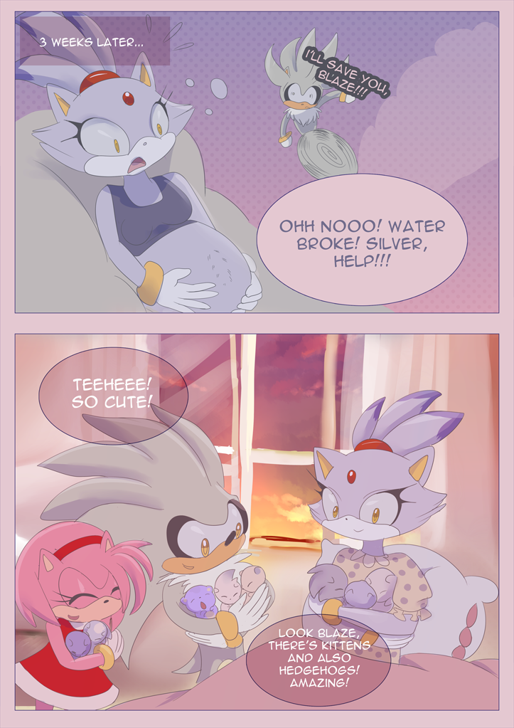 Blaze The Cat Pregnant Captions Beautiful