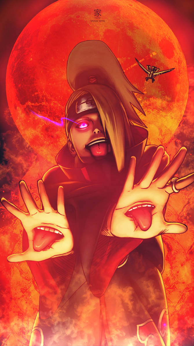 Wallpaper Deidara Akatsuki By Frostai33 On Deviantart