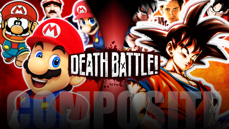 Composite Mario VS Composite Goku by Thepolarity on DeviantArt Composite Mario VS Composite Goku by Thepolarity on DeviantArt