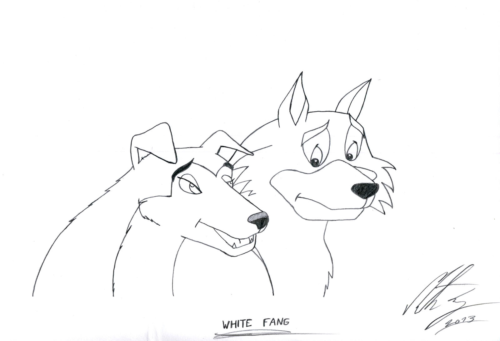 White Fang By Morteneng21 On Deviantart