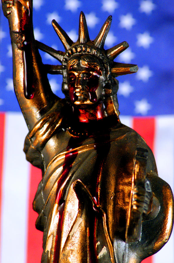The Sadness of Lady Liberty by DCBRIGGS on DeviantArt