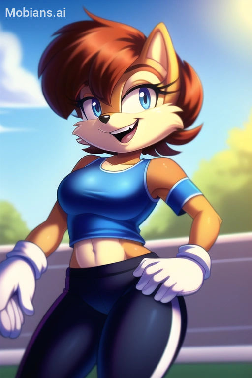 Sally Acorn Sport By Repxar On Deviantart