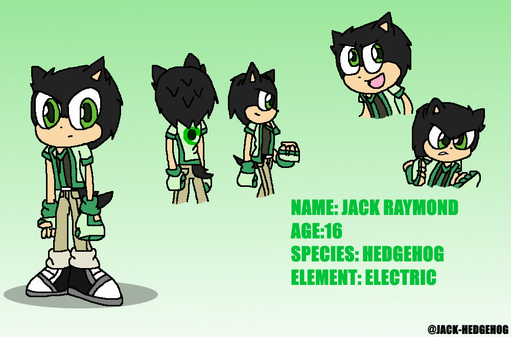 Jack The Hedgehog Ref 2018 By Jh Production On Deviantart