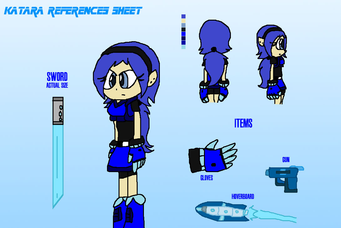 Katara References Sheet By Jh Production On Deviantart