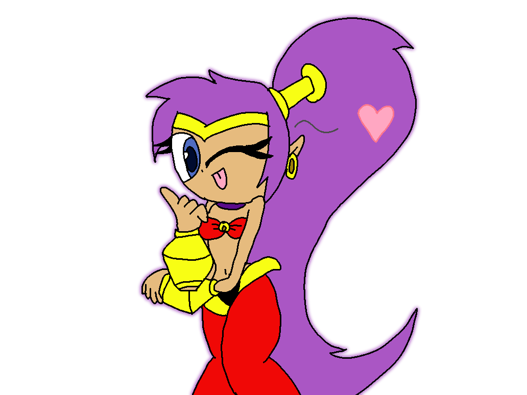 The One And Only Shantae Drawing By Jh Pro On Deviantart