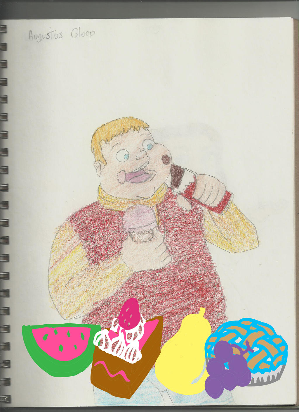 Augustus Gloop By Shellquake On Deviantart