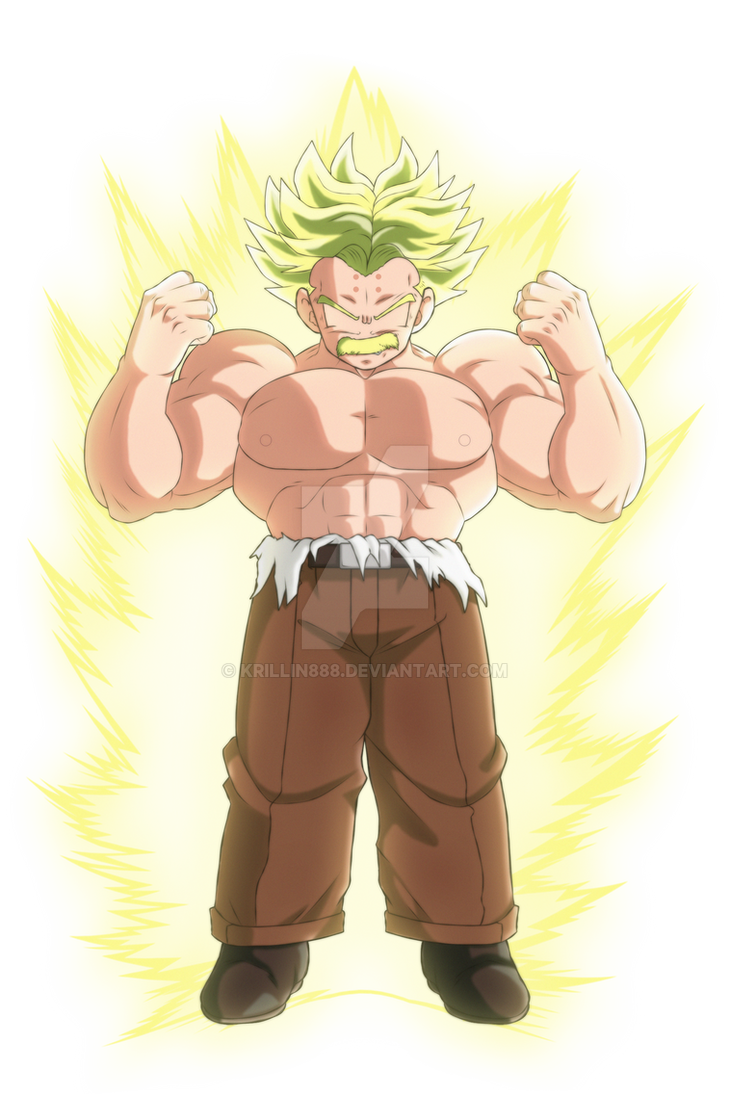 Krillin Dbgt Legendary Super Saiyan By Krillin888 On Deviantart