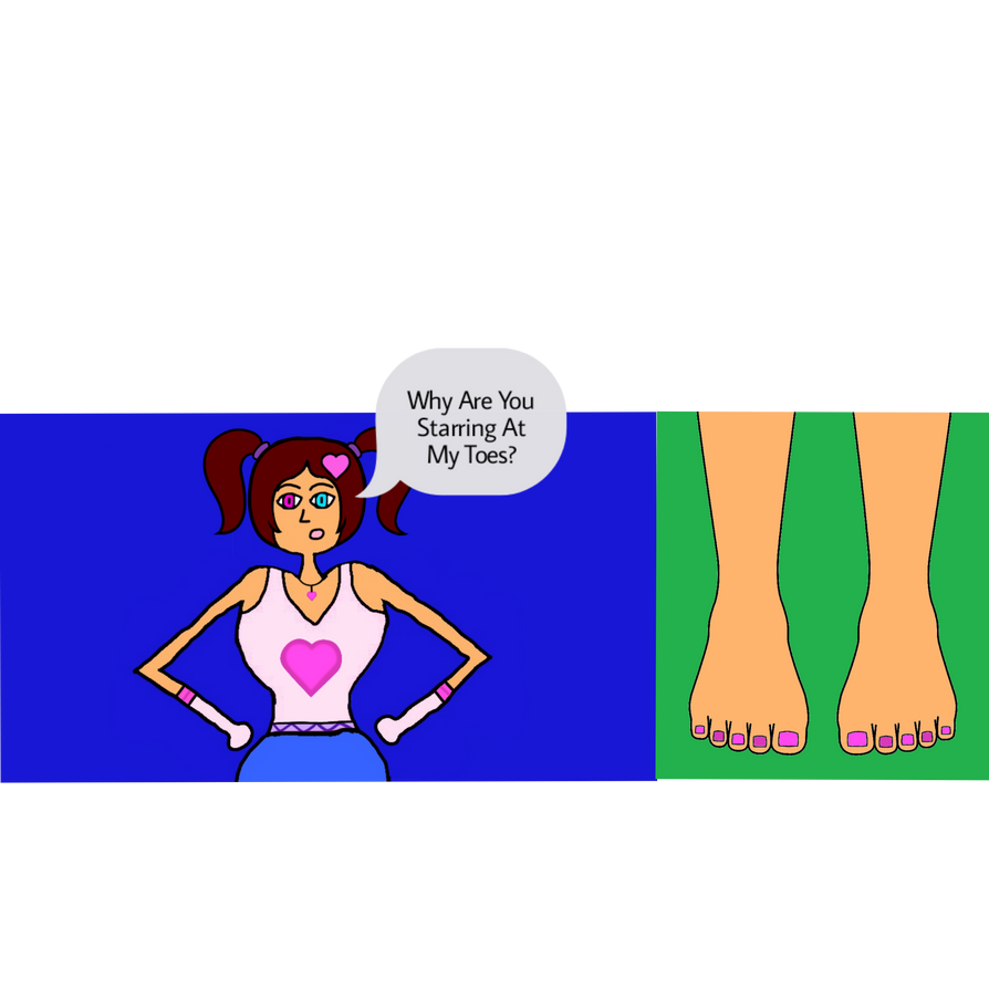 Tootych Hodgess Shy Toes By Bernadettedonaldson On Deviantart