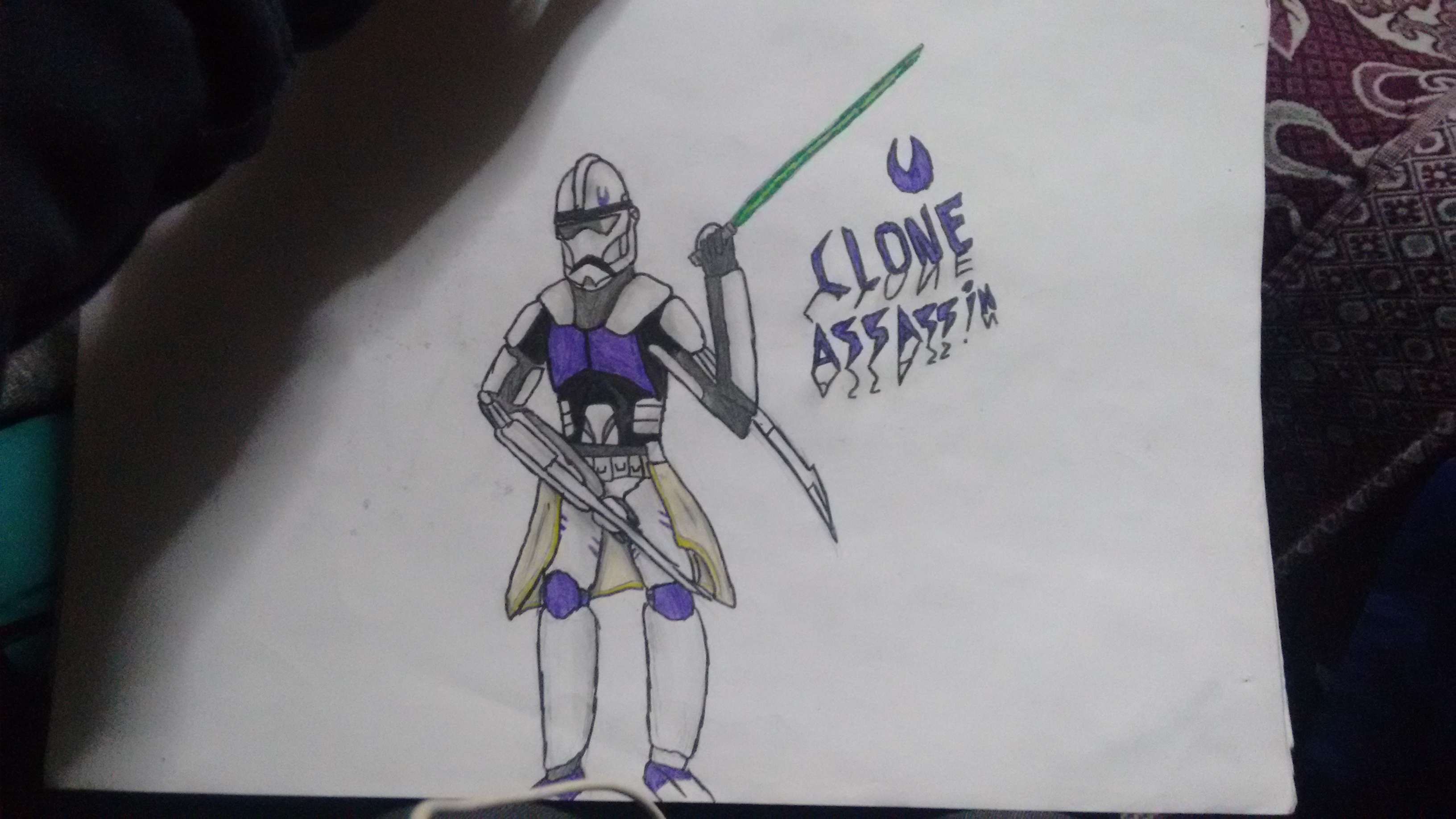 Star Wars Clone Assassin by PatoCuqui on DeviantArt Star Wars Clone Assassin by PatoCuqui on DeviantArt